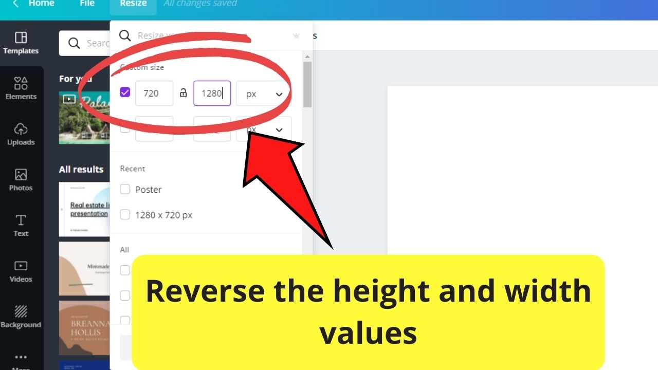 C mo Cambiar El Modo Horizontal En Canva revelado Aprender Marketing